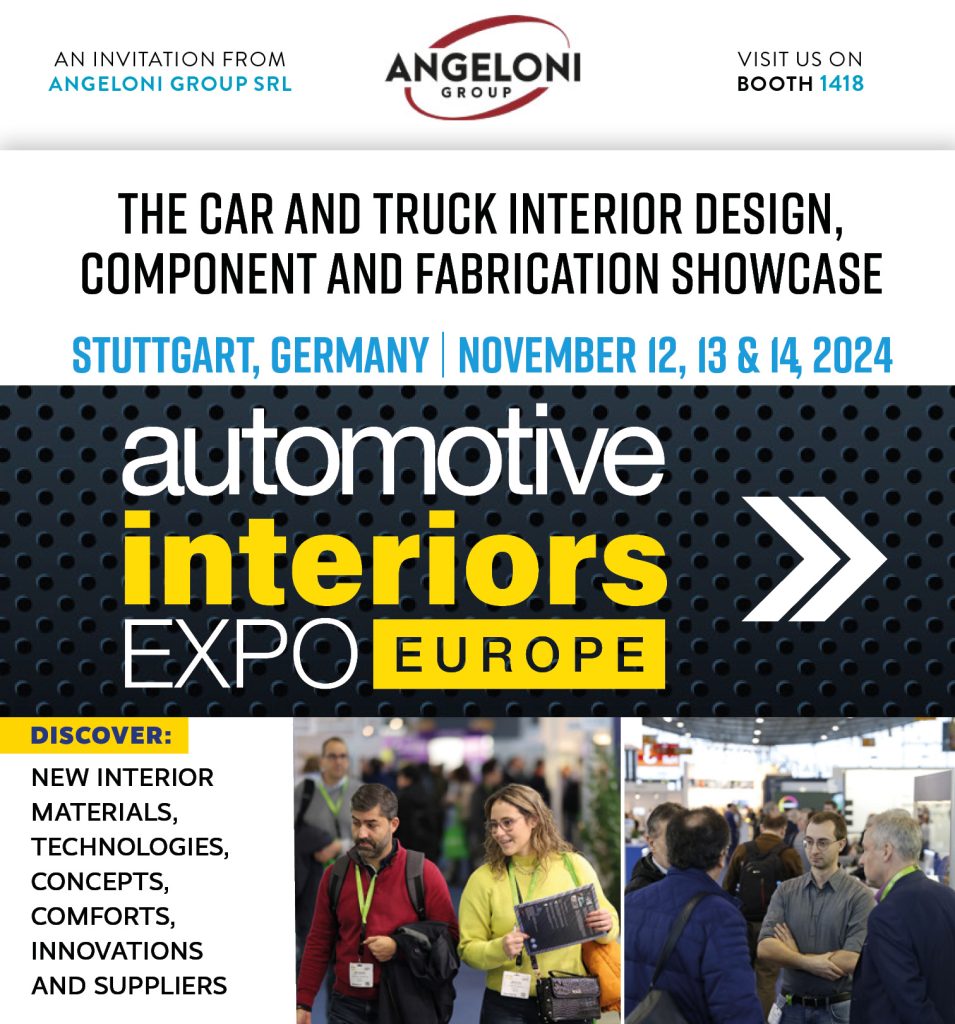 Angeloni Group at Automotive Interiors Design 2024 - Angeloni Group